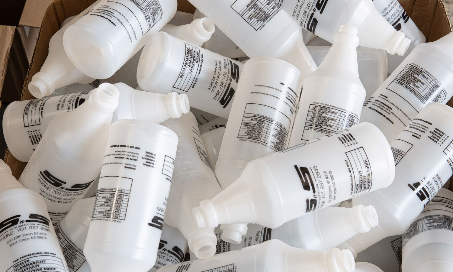 Car Detailing Chemical Spray Bottles