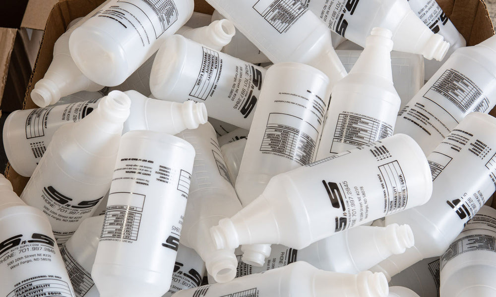 Car Detailing Chemical Spray Bottles