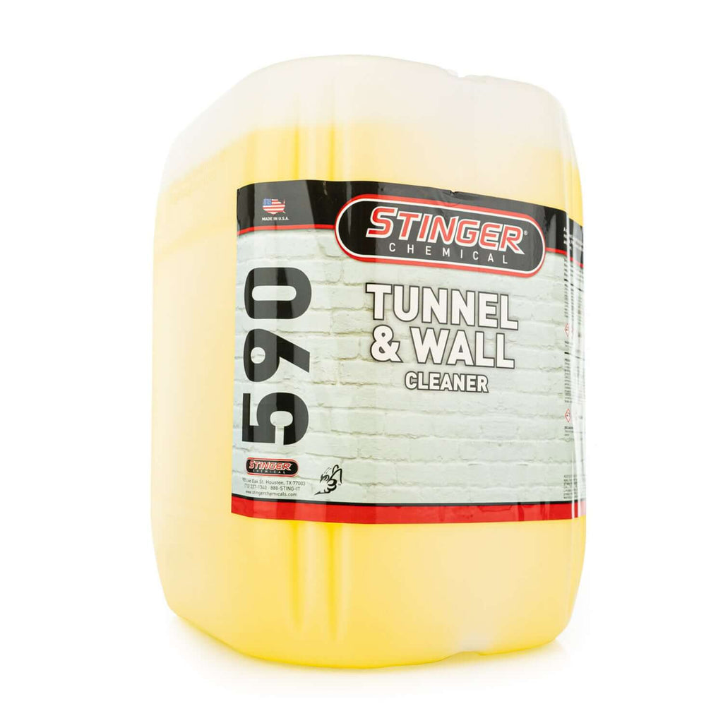 Car Wash Tunnel & Wall Cleaner - Stinger Chemical 590