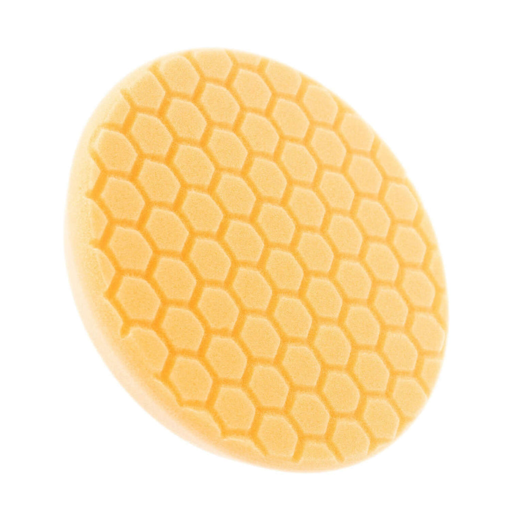 Orange Hex Foam Rotary Pad - Buff & Shine