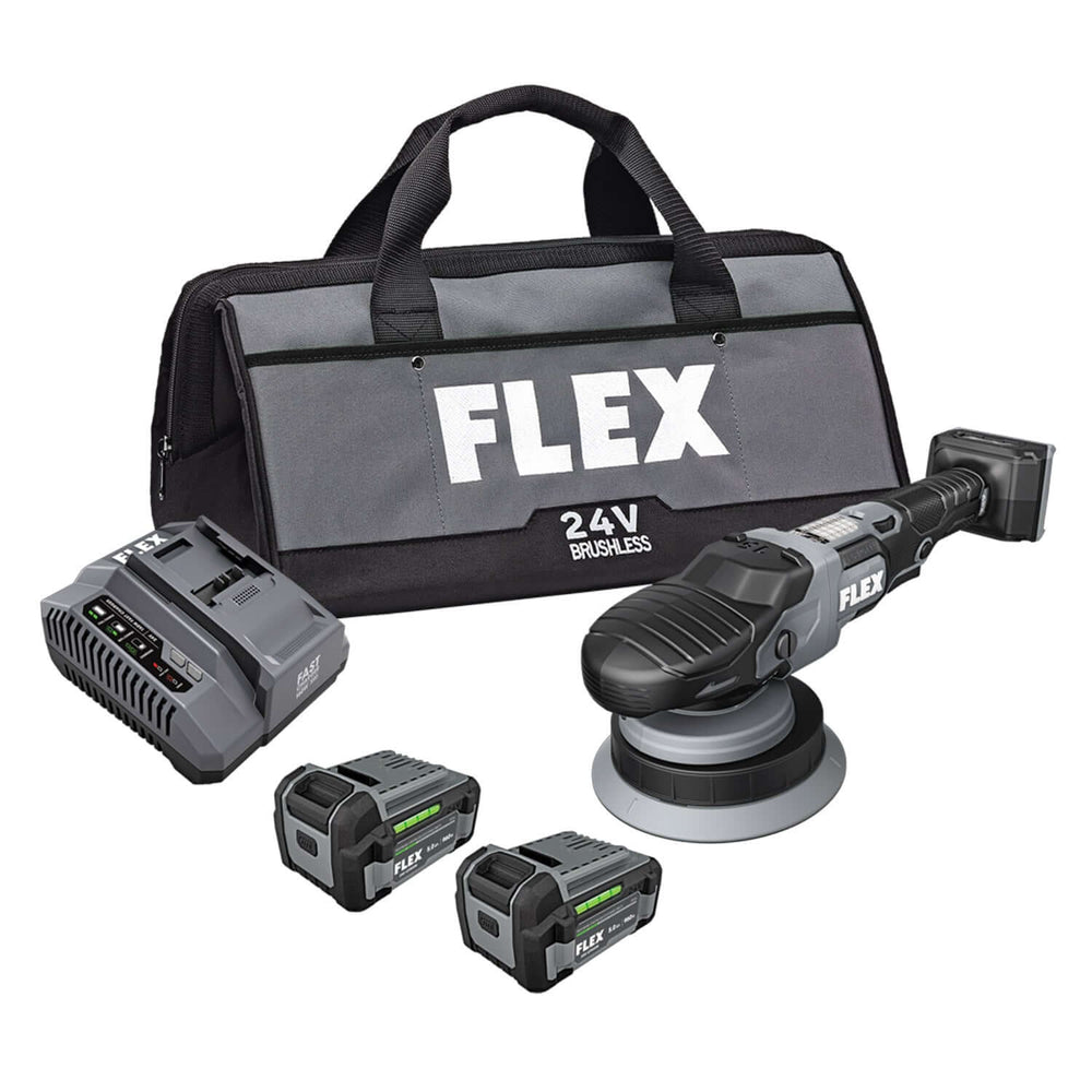 FLEX 24V Cordless Random Orbital Polisher Kit | FX3321-2C