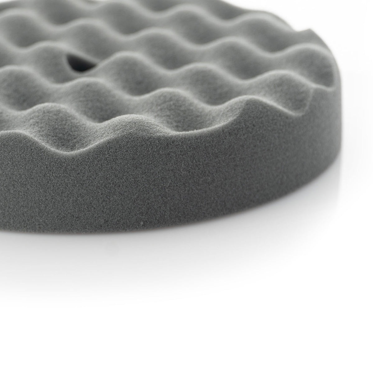 Professional-grade Shine Enhancement: 8" Rotary Black Waffle Pads