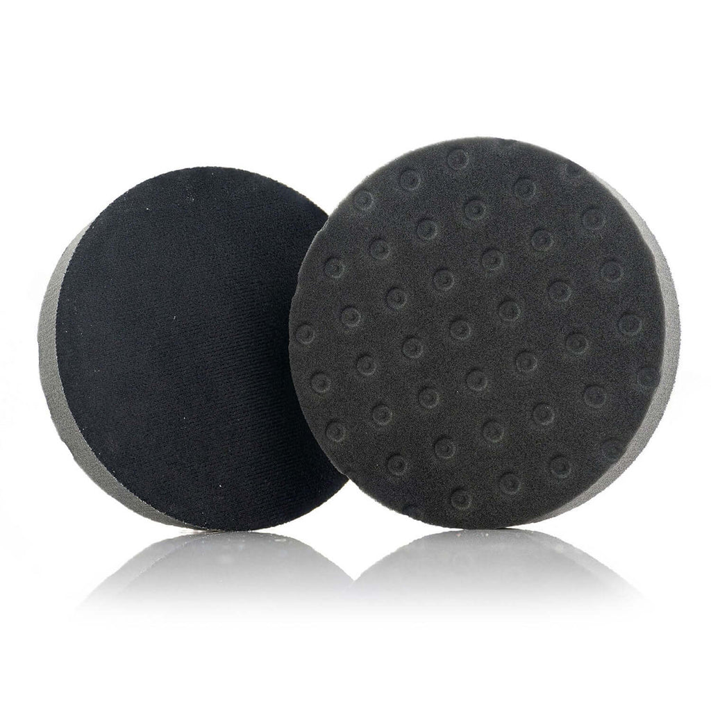 6" Black Dimple Foam Buffing Pad - Buff & Shine