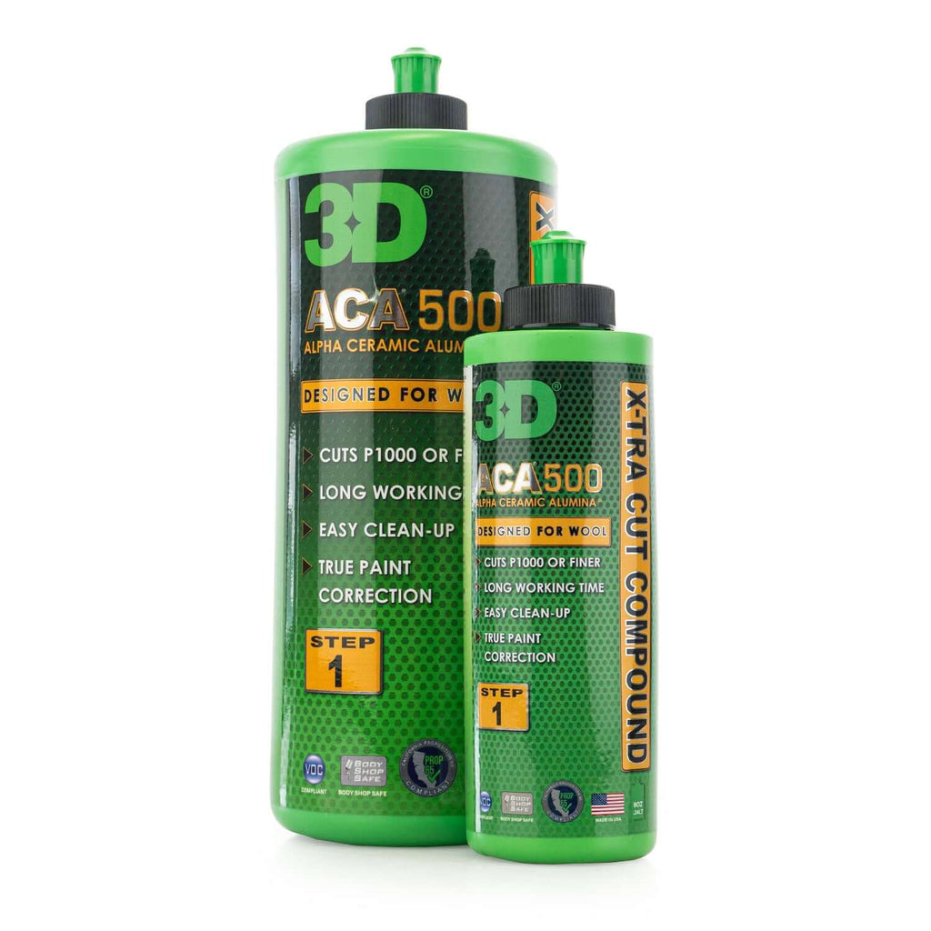 ACA 500 X-tra Cut Compound - 3D Car Care