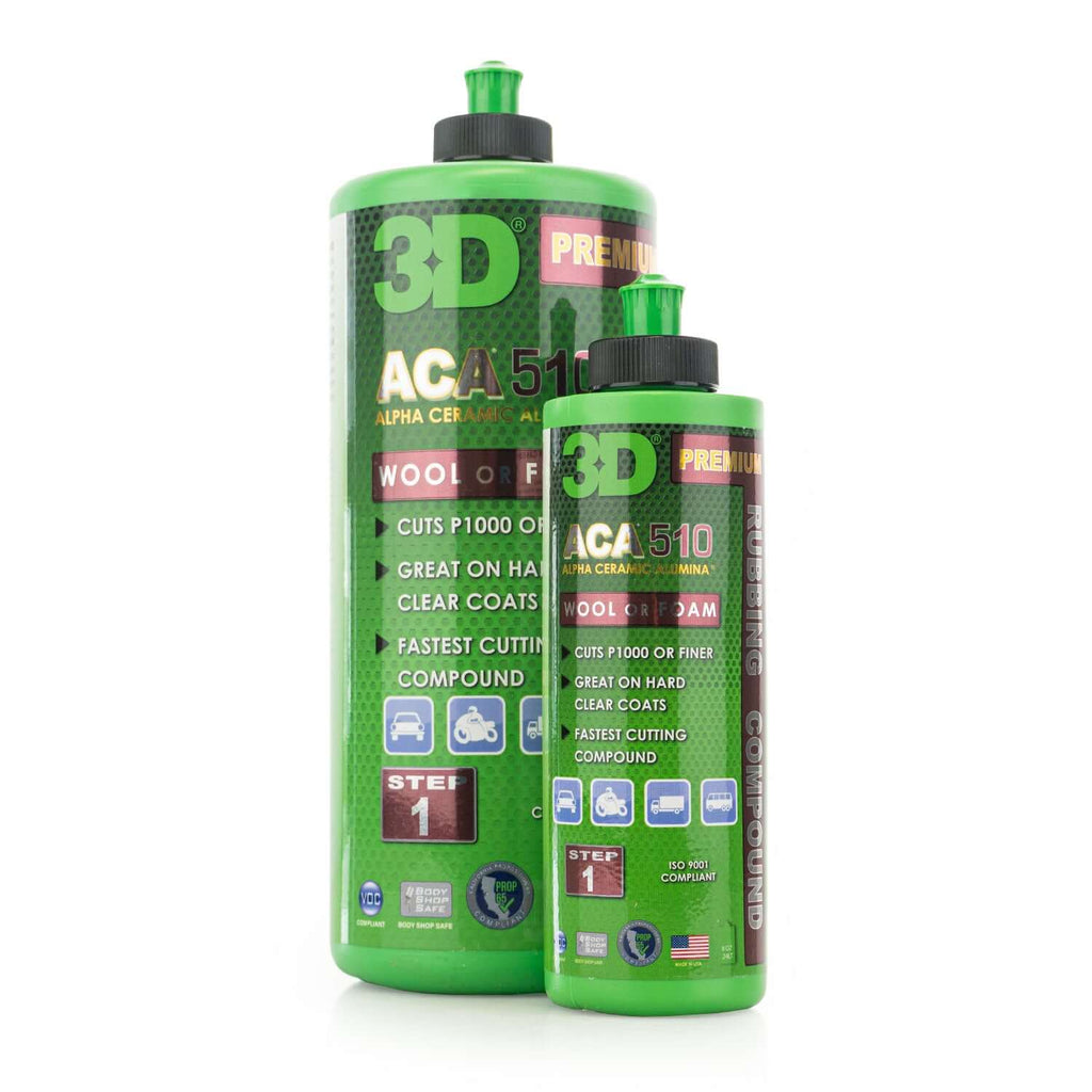 Revitalize Your Finish with 3D ACA 510 Premium Rubbing Compound