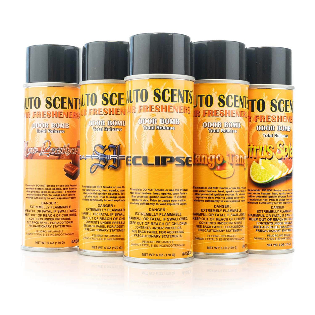 Auto Scents Odor Bombs - Car and Home Odor Eliminator