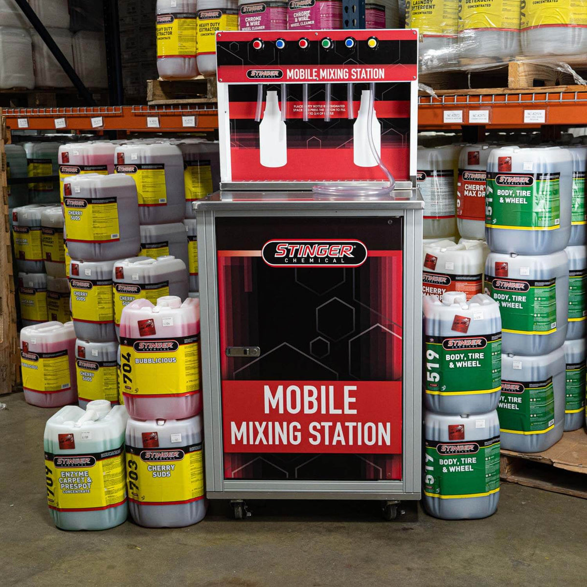 Stinger Chemical Mobile Mixing Station for Car Detailing Businesses