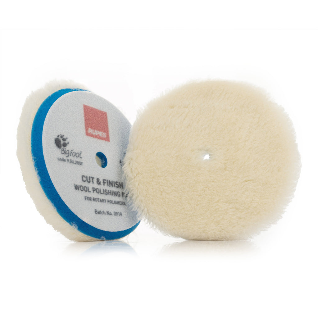 Cut & Finish Wool Rotary Pads from RUPES