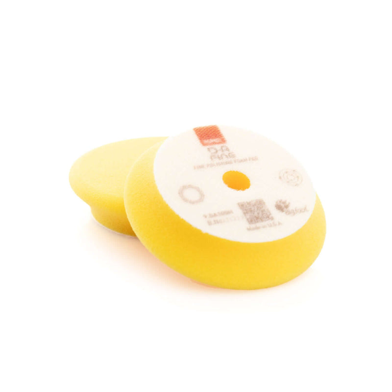 Dual Action Yellow Foam Buffing Pads - RUPES Innovation